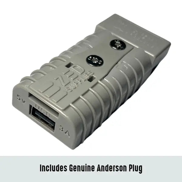 Anderson to USB 5V 3A Charge Adapter – ZED Supplies
